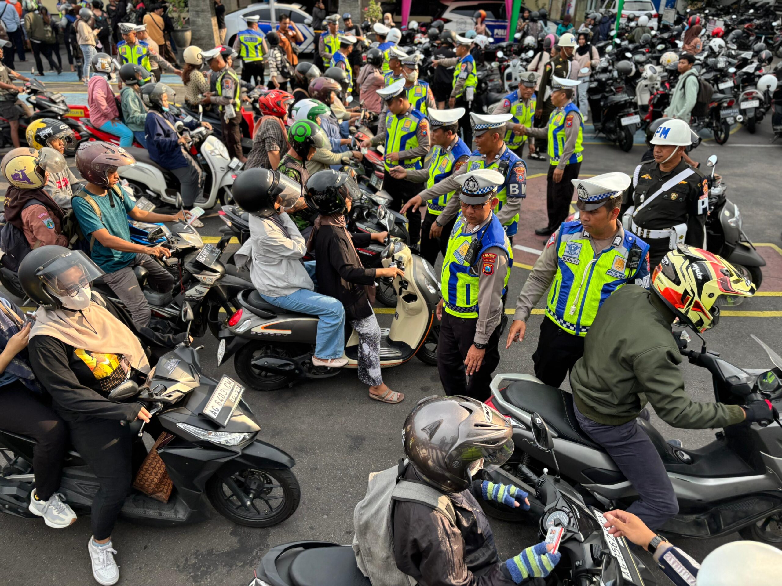 Didominasi Sepeda Motor, Ratusan Kendaraan Terjaring Razia Operasi ...